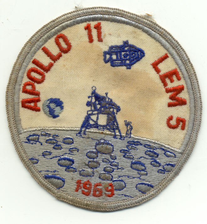Apollo 11 - LEM 5 - 4" - Cape Kennedy Medals | Space Patch Database