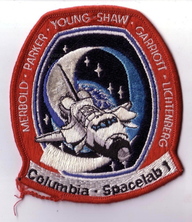 STS-9 A-B Emblem | Space Patch Database STS-9 A-B Emblem | Space Patch Database