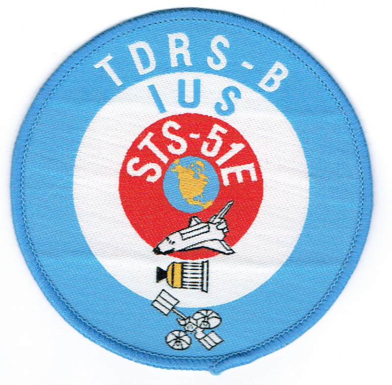 TDRS-B - STS-51E - IUS - Woven Version | Space Patch Database TDRS-B - STS-51E - IUS - Woven Version | Space Patch Database
