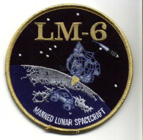Apollo Lunar Module 6, Grumman | Space Patch Database